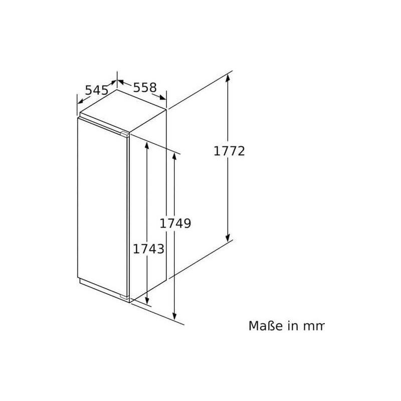 Bosch KIR81AFE0 Serie | 6 Einbau-Kühlschrank Réfrigérateurs